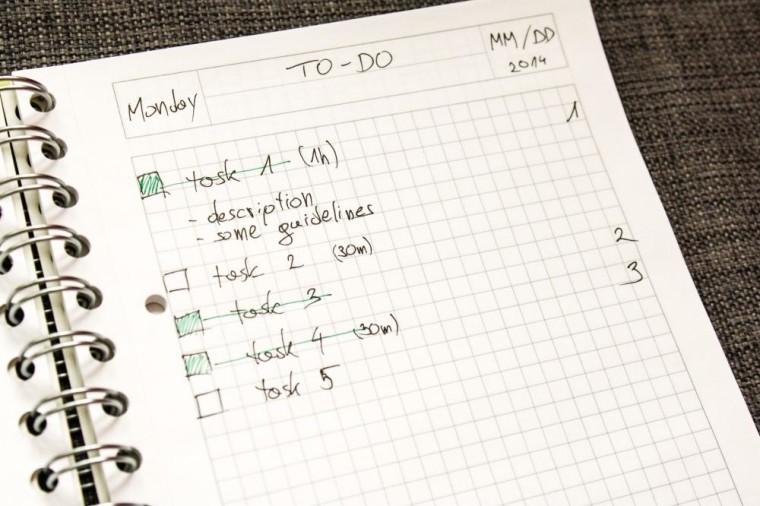 Why the Old-School Paper To-Do List Is Superior as a Productivity Tool ...