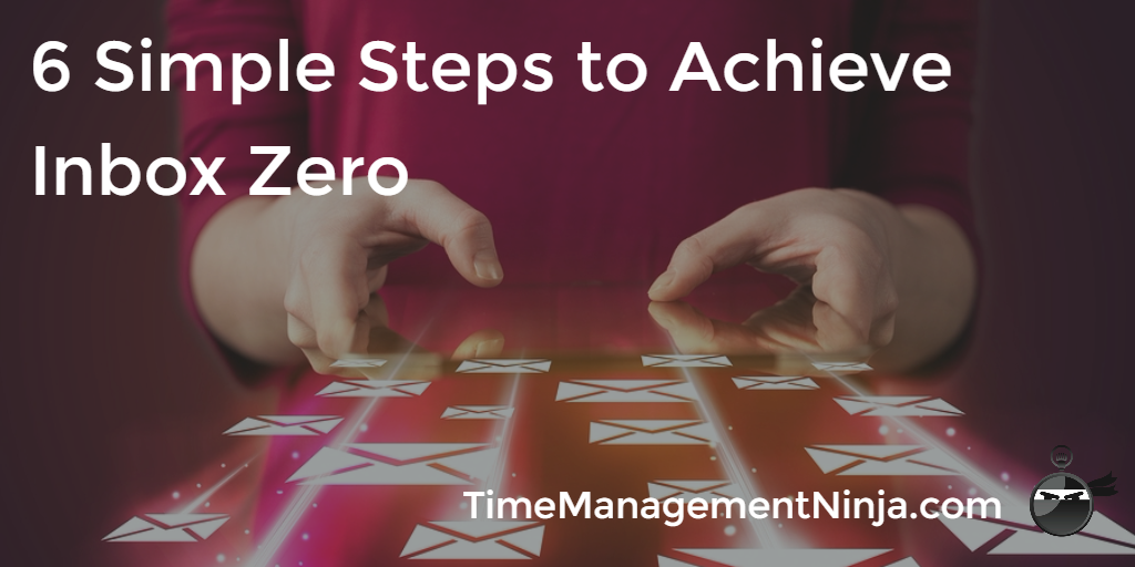 6 Simple Steps to Achieve Inbox Zero – Time Management Ninja